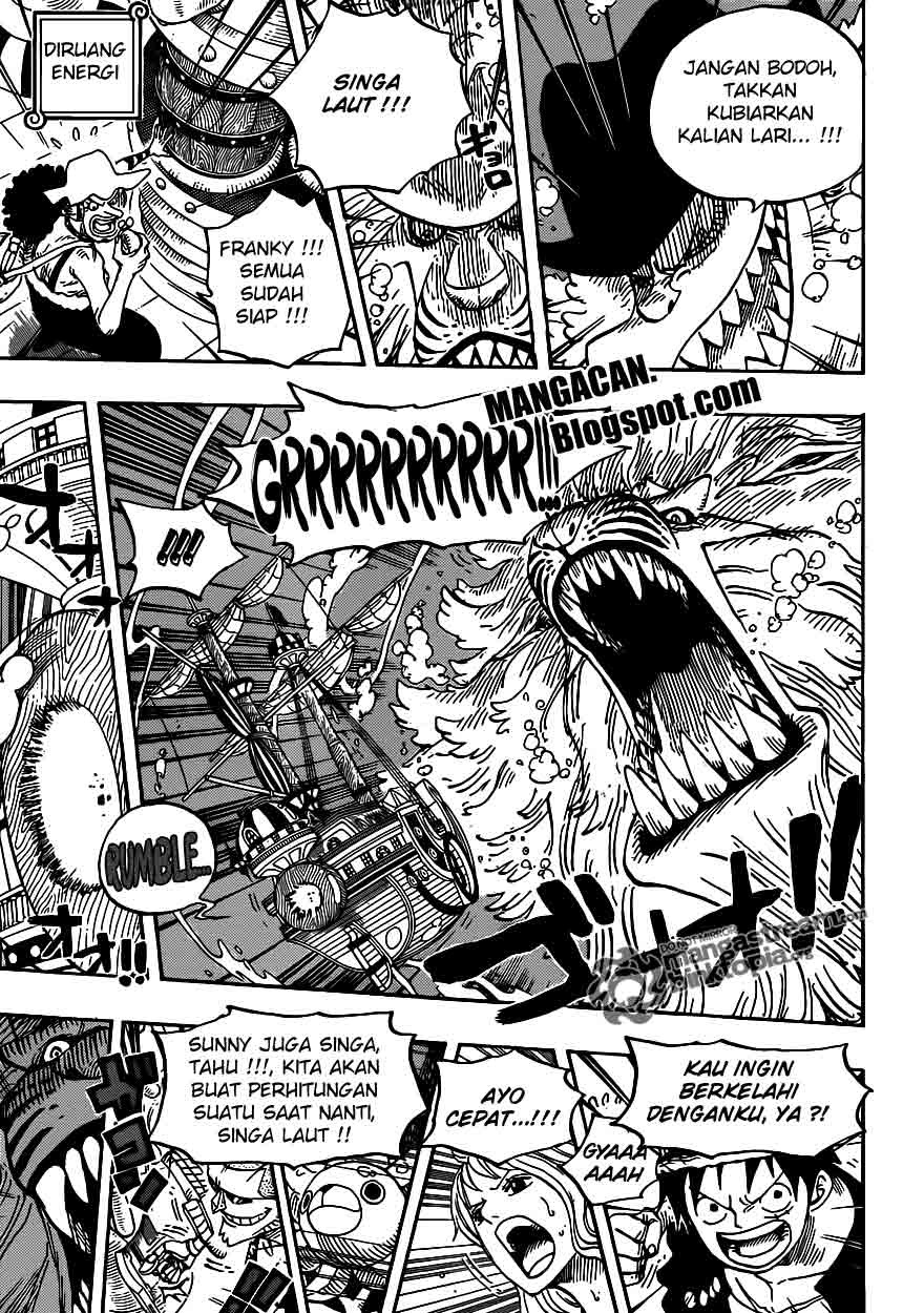 One Piece 608 : surga Bawah laut | Anime Scanlation